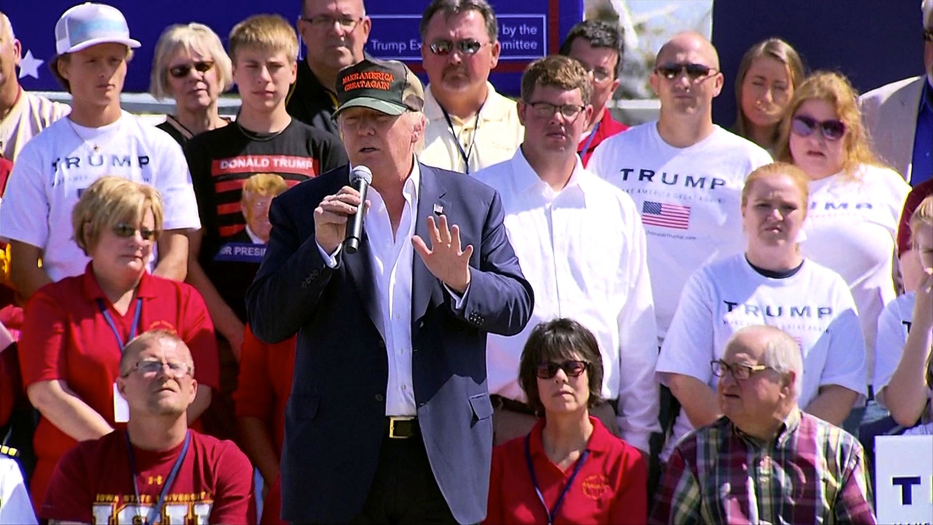 Donald Trump warns opponents: It's "unlucky to attack me" - CBS News