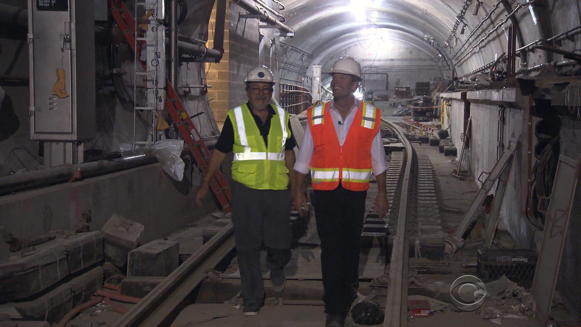 New York City's ambitious construction project nearing end - CBS News