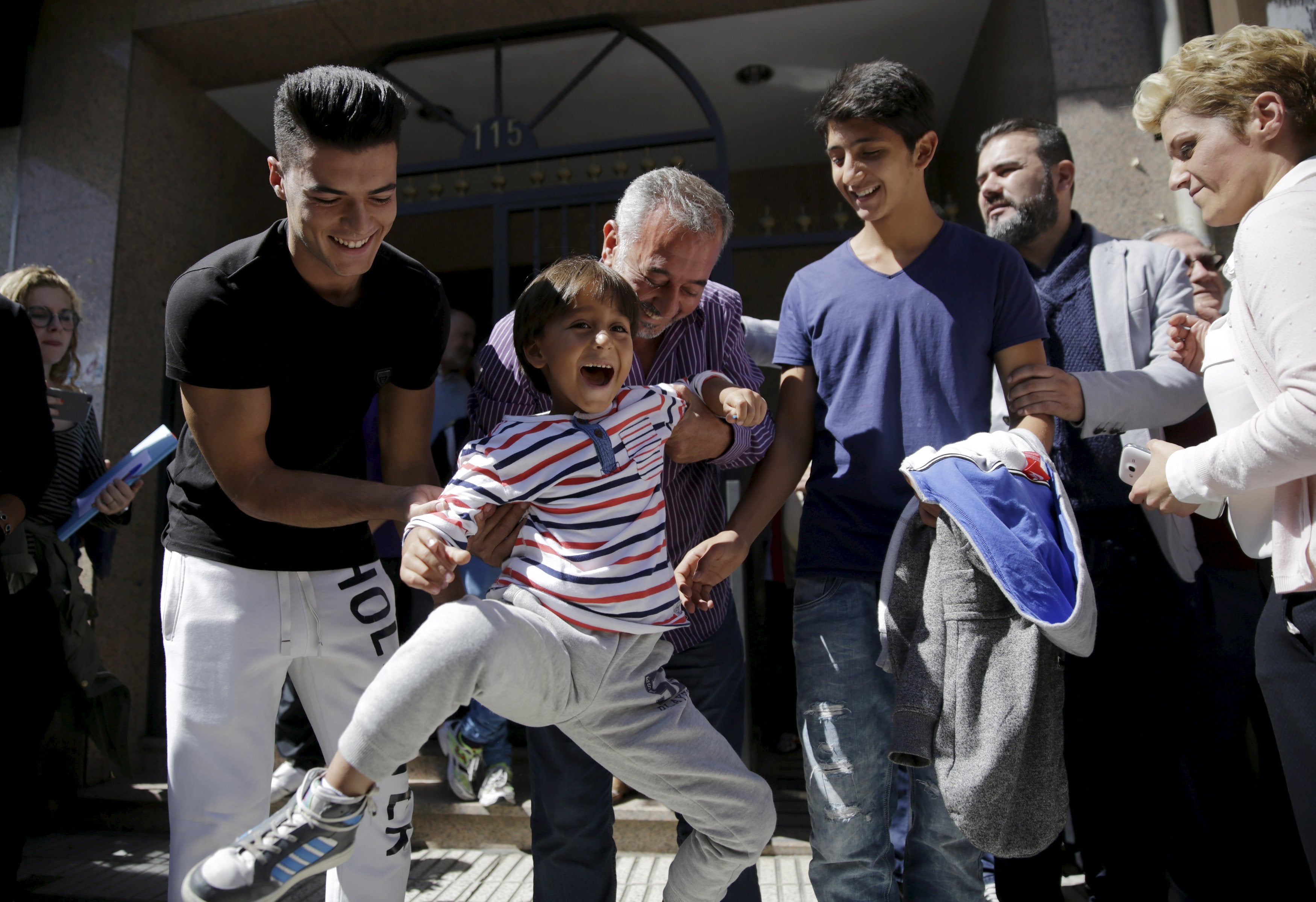 Syrian refugee tripped by a Hungarian journalist given new life as ...