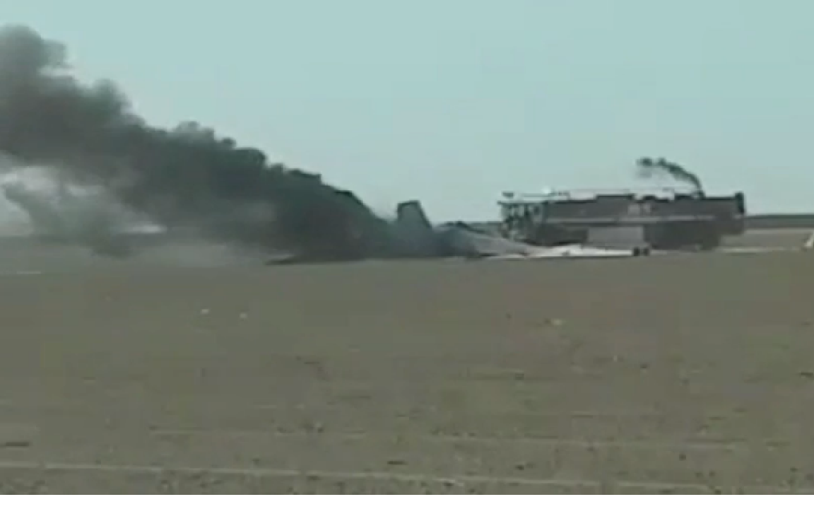 Officials: Navy jet crashes in California, pilot ejects safely - CBS News