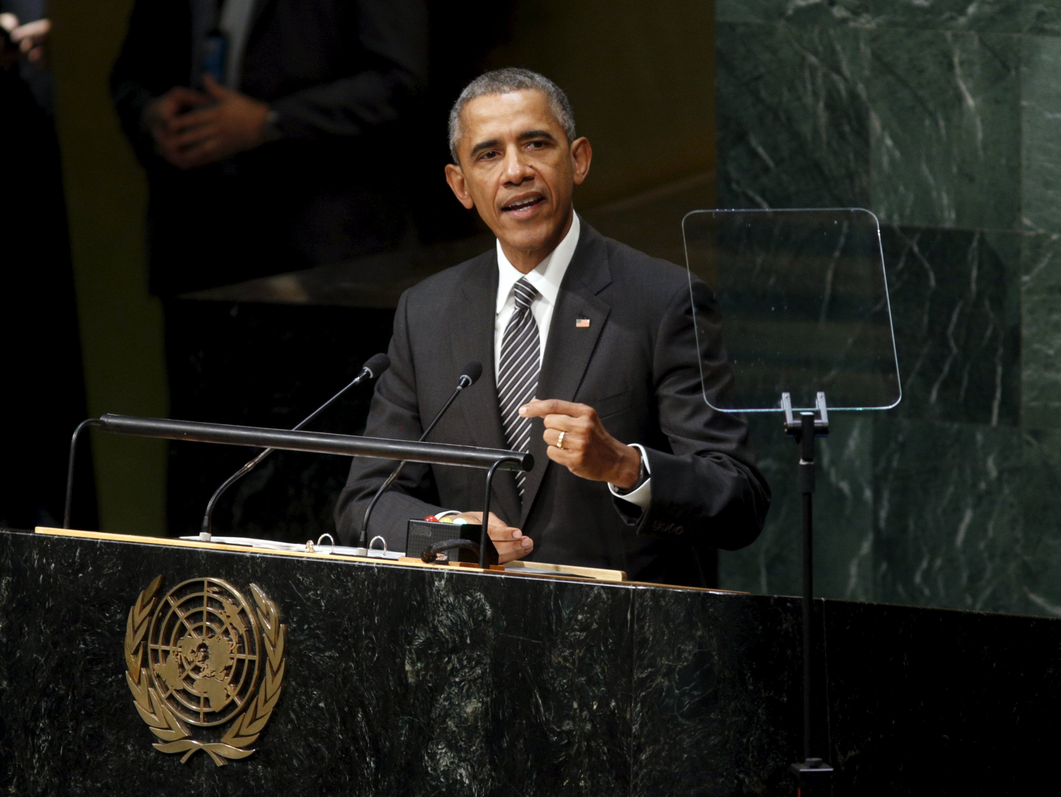 Obama addresses UN summit as Syria war draws spotlight - CBS News