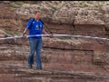Nik Wallenda completes tightrope walk across gorge near Grand Canyon ...