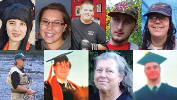 Sheriffs Office Releases Names Of Oregon Shooting Victims Cbs News