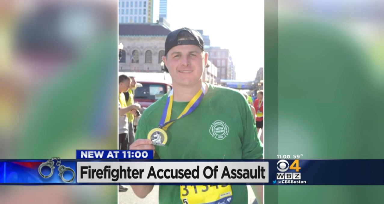 Massachusetts firefighter Joseph Ward charged in man's assault over ...