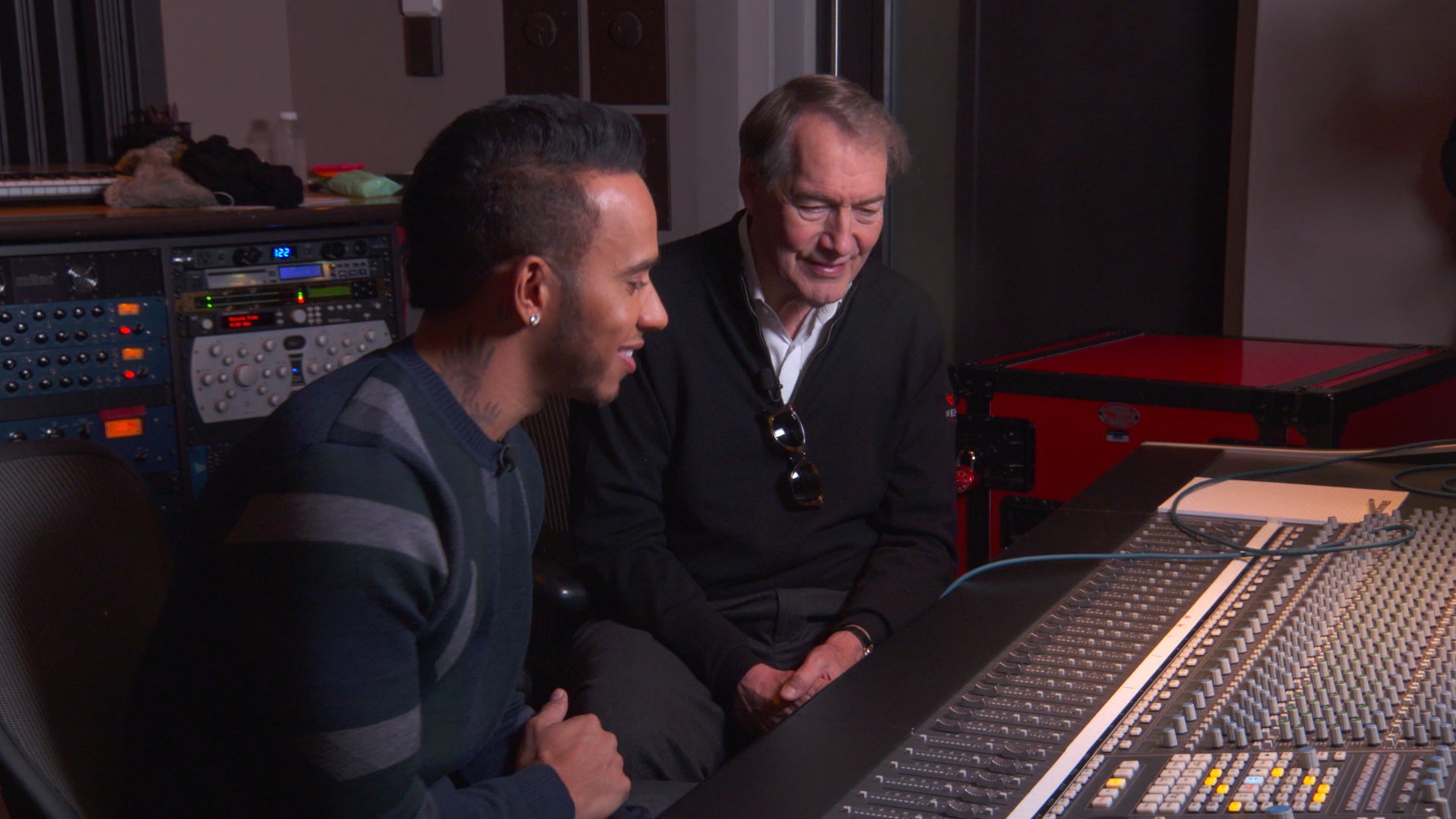 Hear Lewis Hamilton's first songs - CBS News