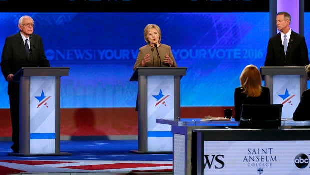 Democratic Debate Transcript Clinton Sanders Omalley In New