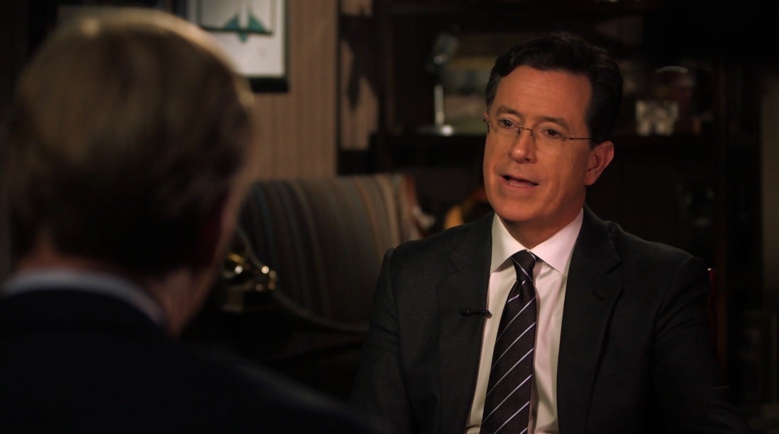 Colbert: Trump is "my old character with $10 billion" - CBS News