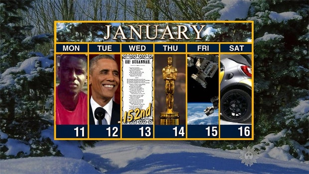 Calendar: Week of January 11 - CBS News