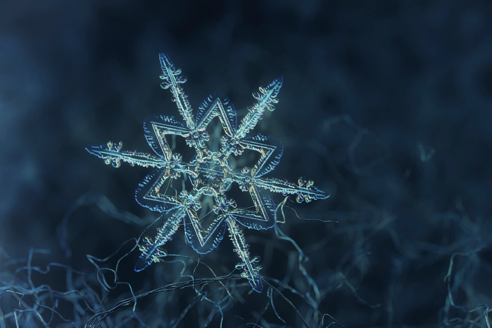 Video shows how snowflakes form - CBS News