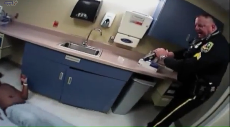 Police video shows Sgt. Greg Lott of the Athens, Alabama police ...