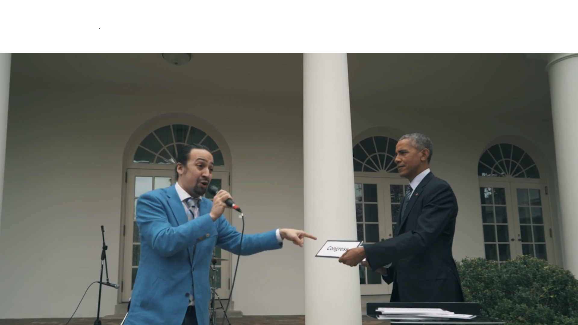 "Hamilton" composer and star Lin-Manuel Miranda freestyles with Obama ...