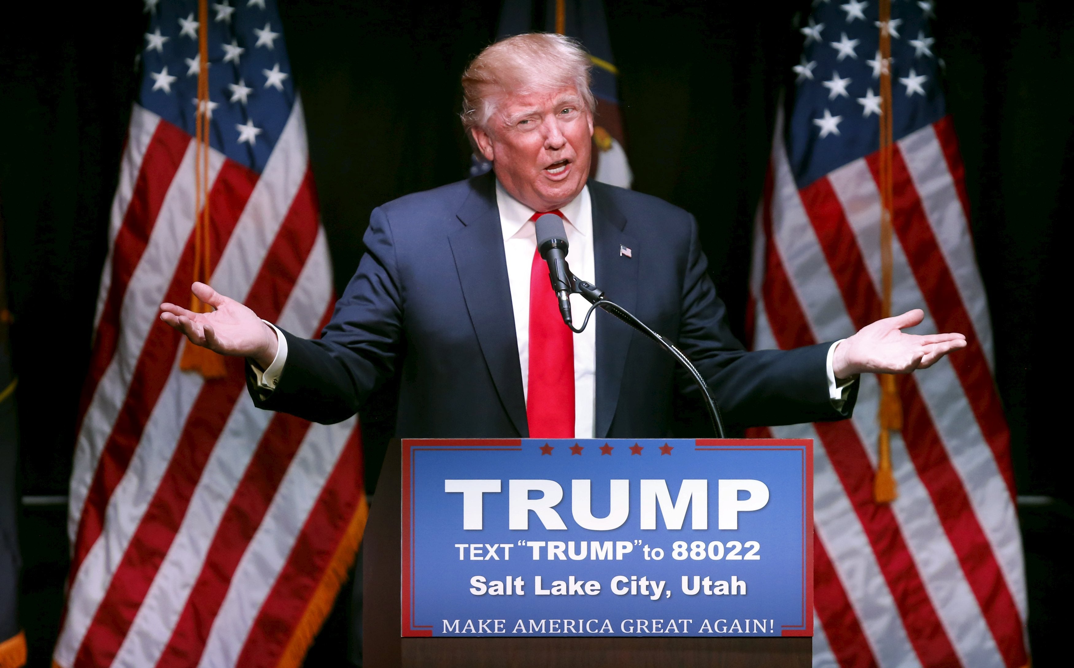 Donald Trump on Mitt Romney in Utah: "Are you sure he's a Mormon ...