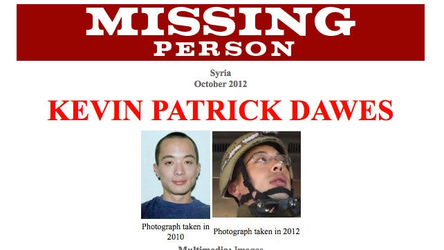Syria releases Kevin Patrick Dawes, American citizen captured 4 years ...