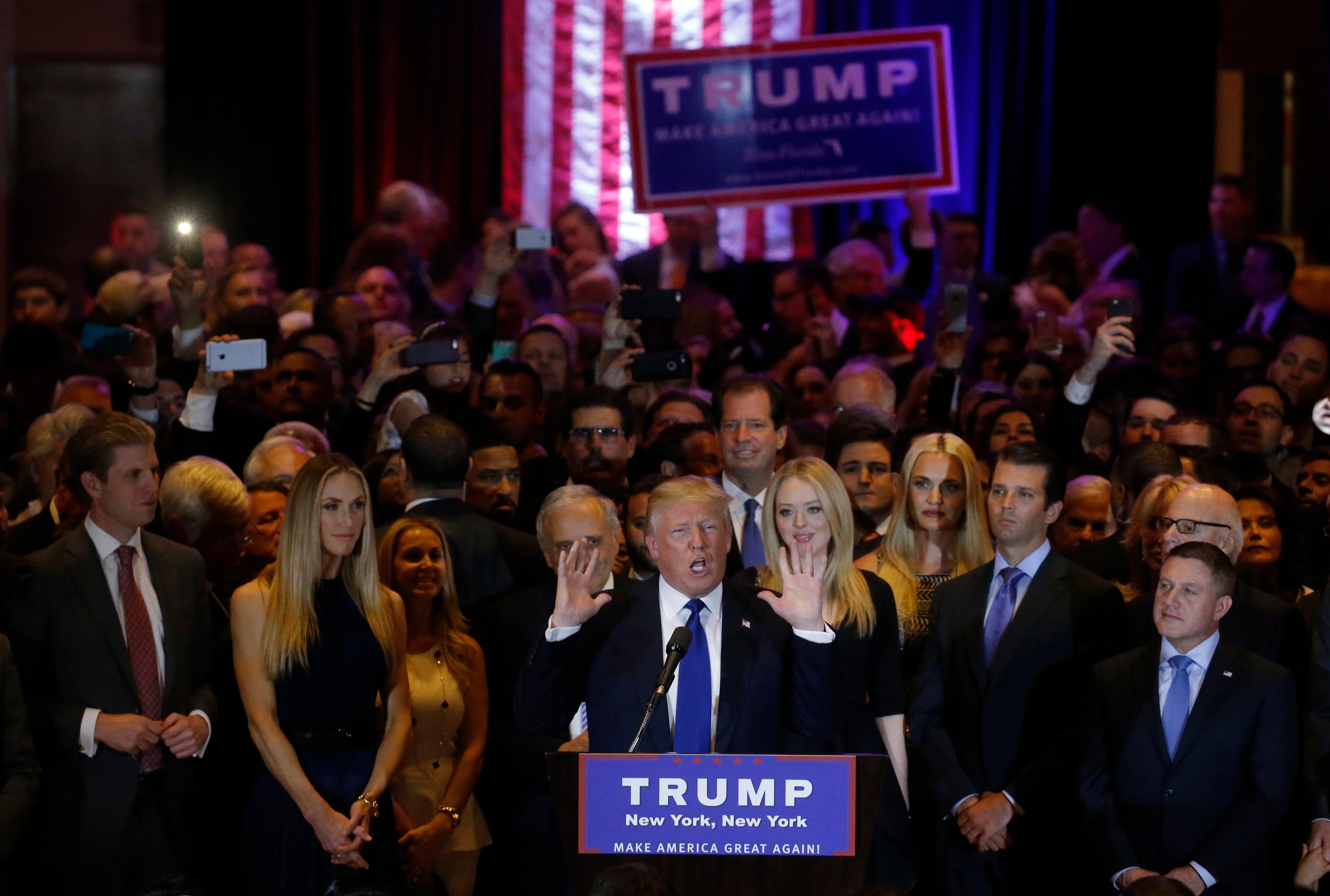 Donald Trump during transition holds fewer press conferences than past ...