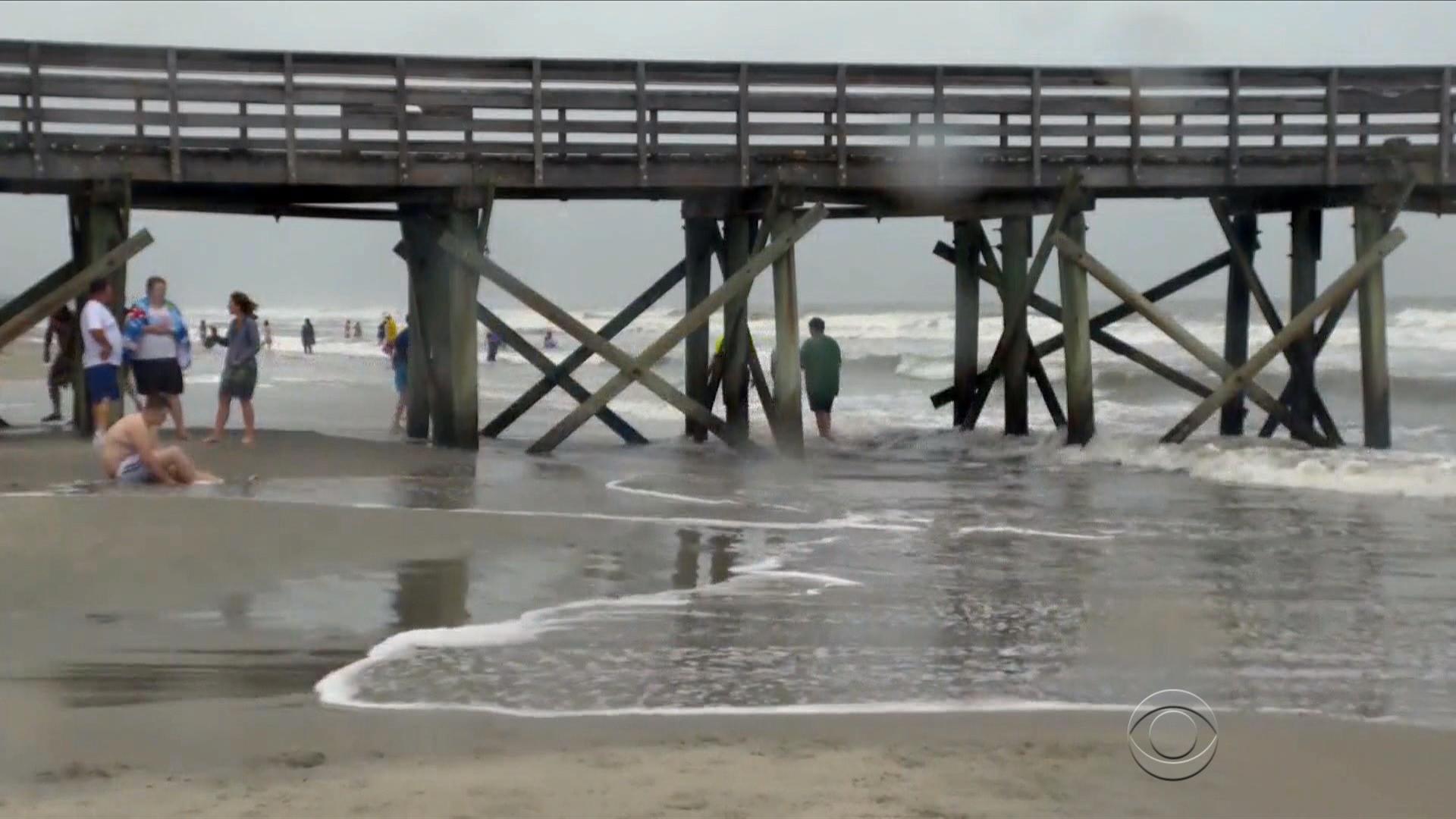 Tropical Storm Bonnie forms near the Carolinas - CBS News