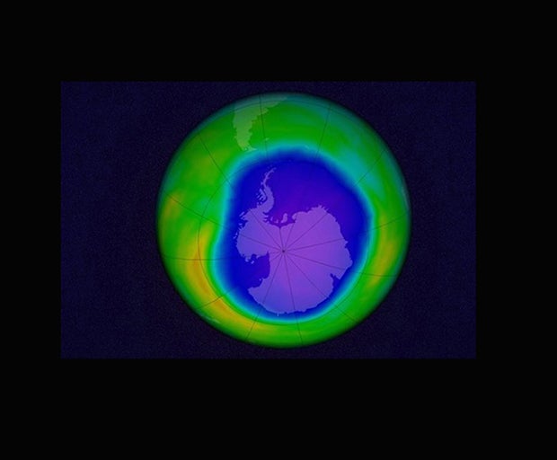 First signs Antarctic ozone hole is healing - CBS News