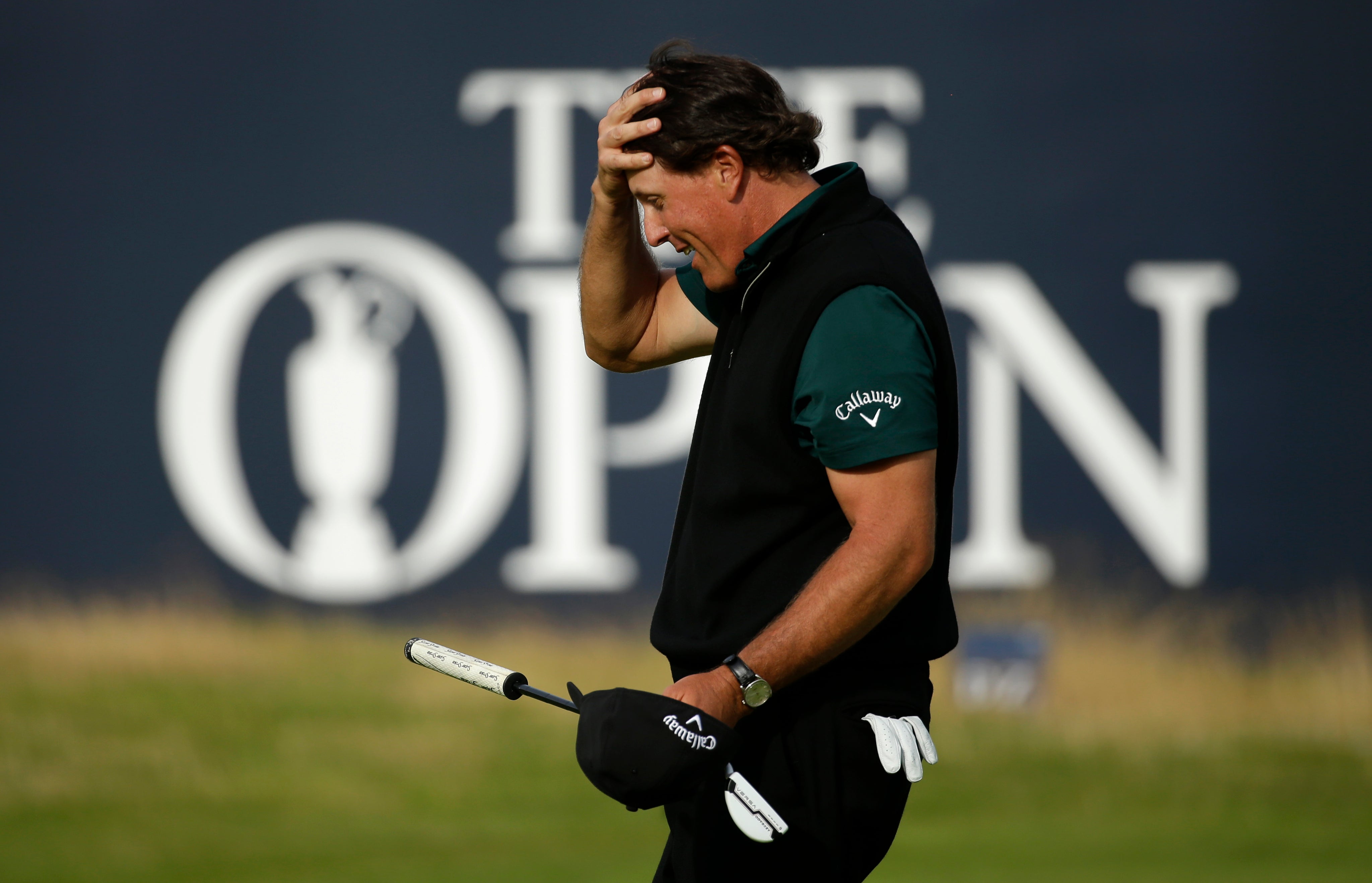 Golfer Phil Mickelson feels "like crying" after history-making miss ...