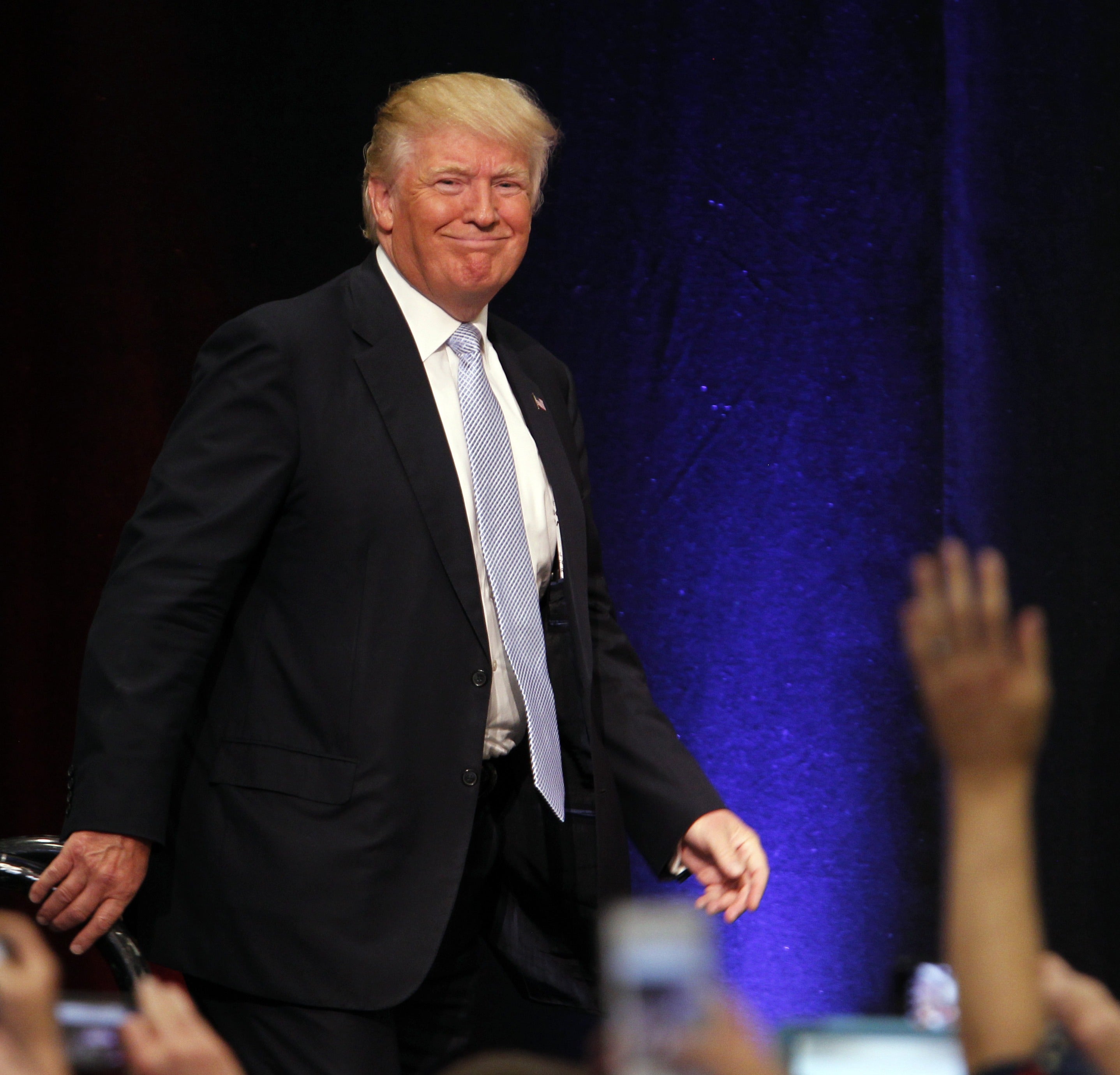 Donald Trump had to be rescued from stuck elevator in Colorado - CBS News