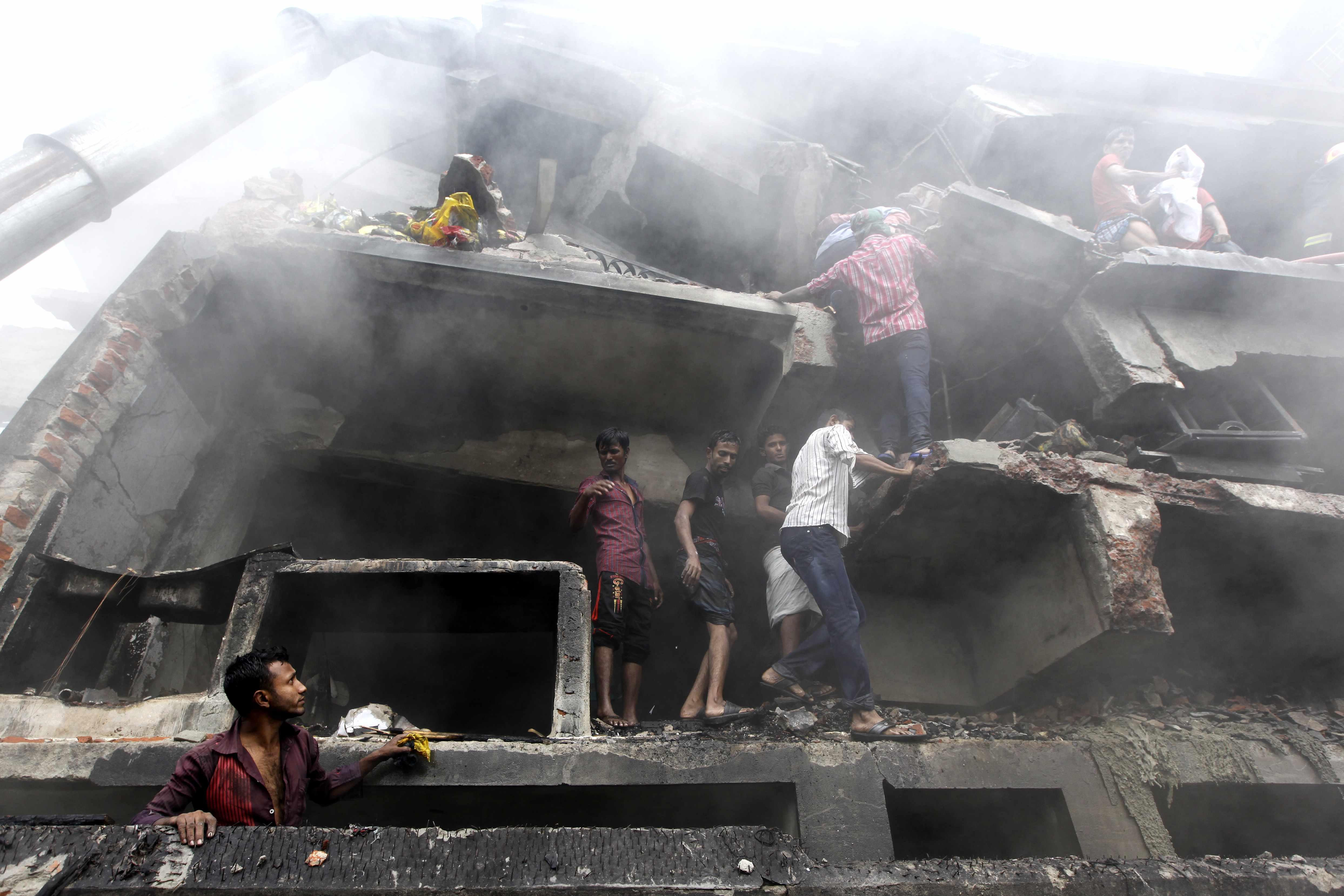 At least 23 dead in explosion, fire at Bangladesh factory - CBS News