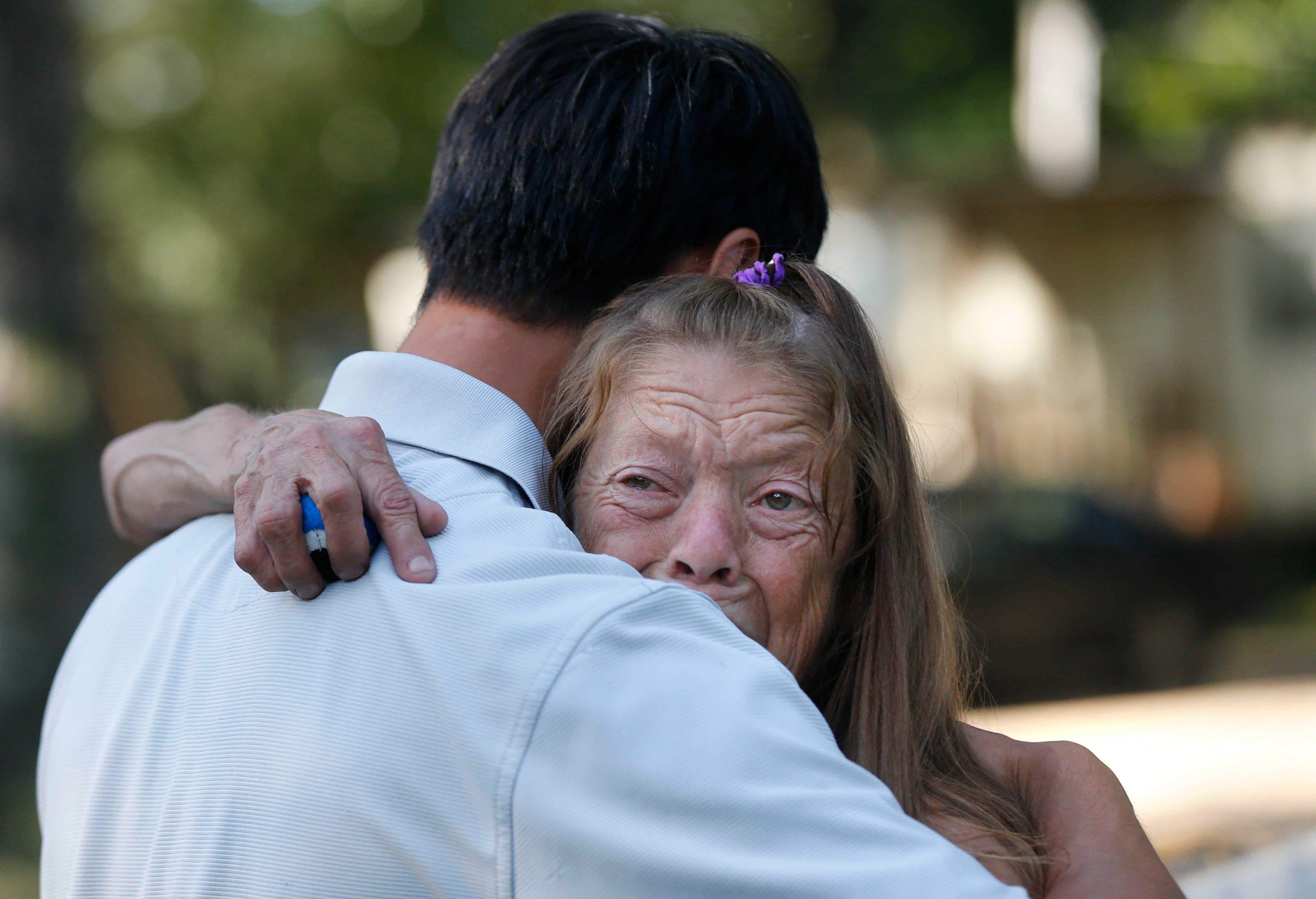 La. woman saved from certain death during flooding reunited with ...