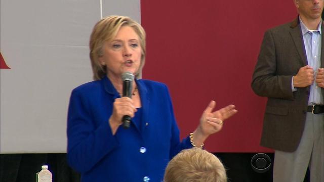 Poll: Hillary Clinton leads Donald Trump by 14 points nationally - CBS News