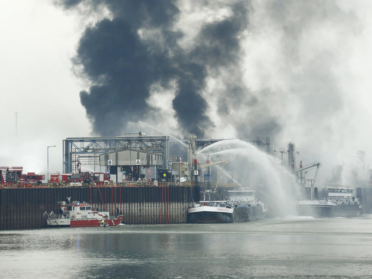 Germany BASF chemical facility explosion leaves missing and residents ...