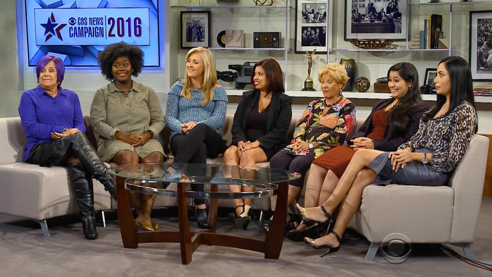 Women voters react to the final presidential debate - CBS News