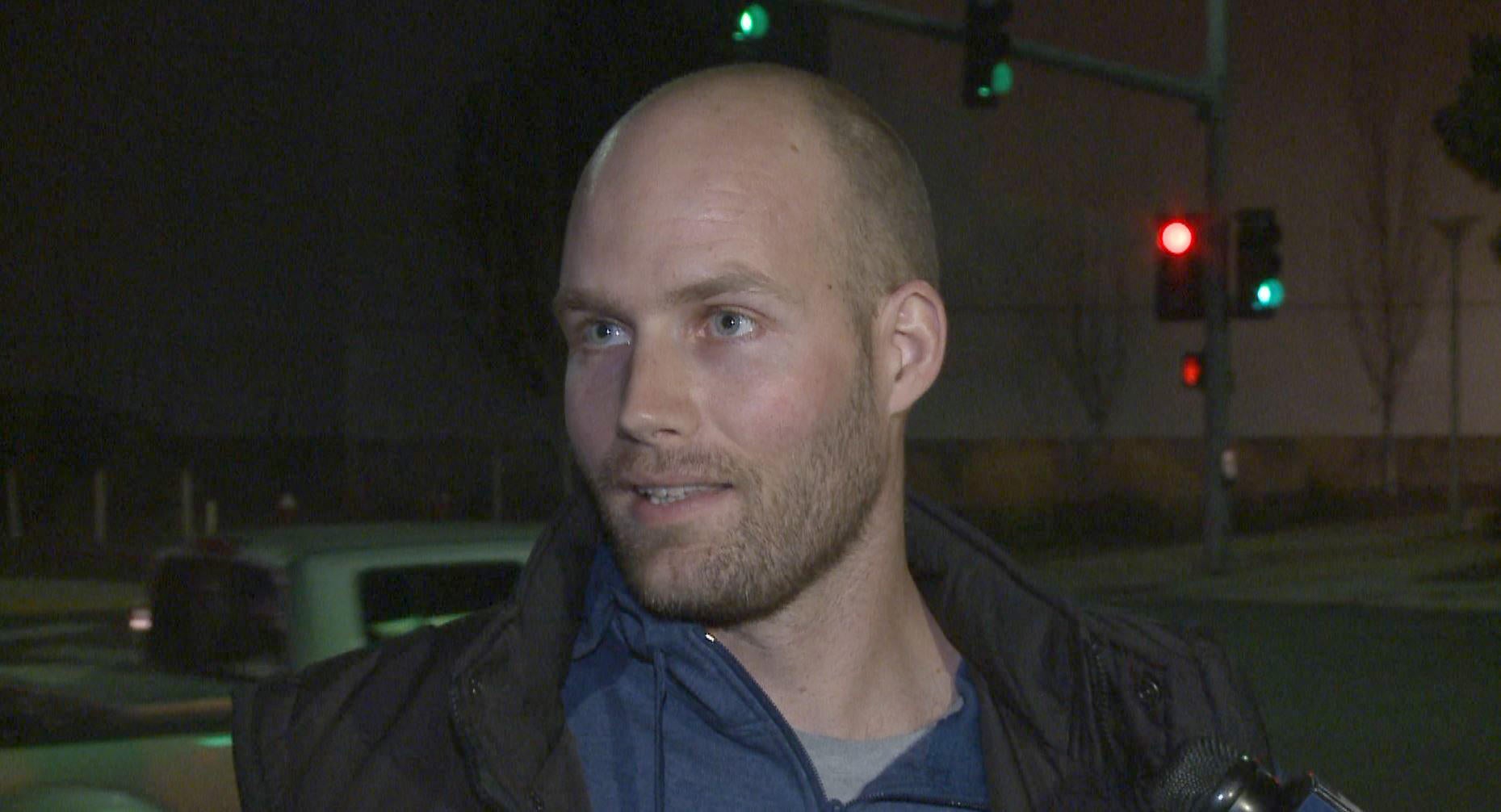 Trump protester: Police saved my life after disturbance at rally - CBS News