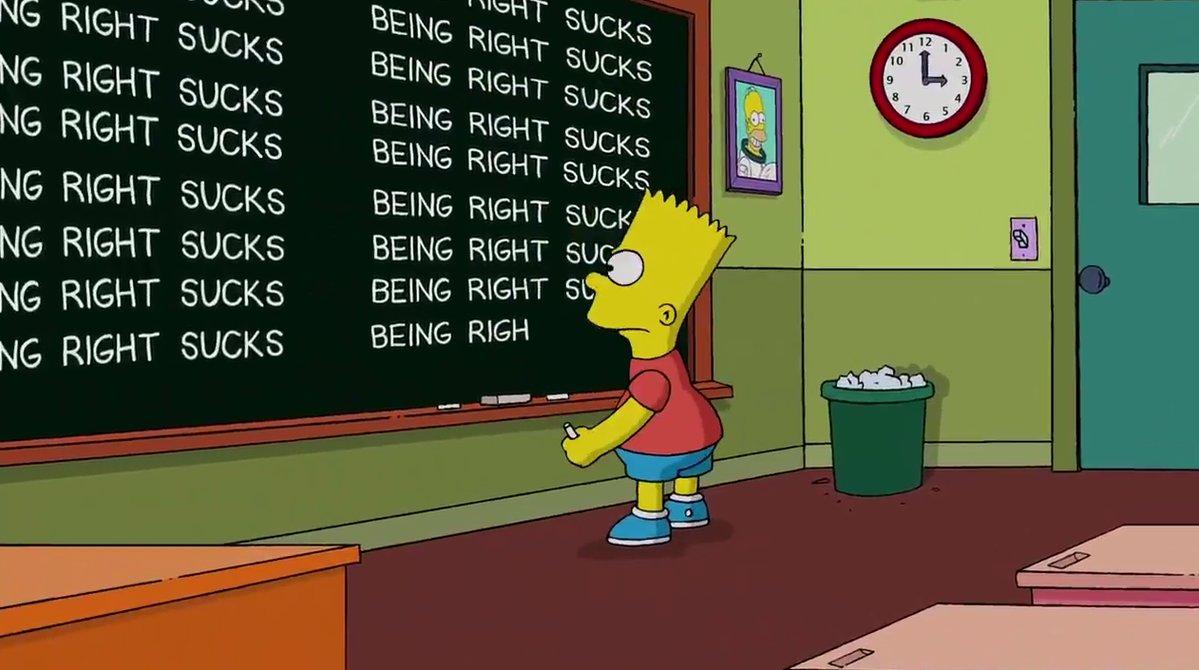 "The Simpsons" on predicting Trump presidency: "Being right sucks ...