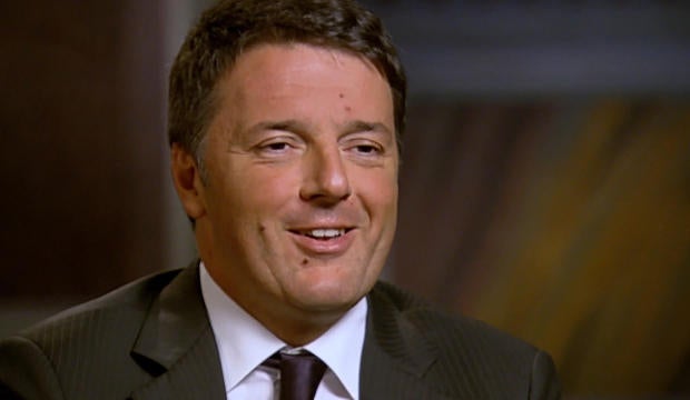 Italian Prime Minister Matteo Renzi to appear on 60 Minutes - CBS News