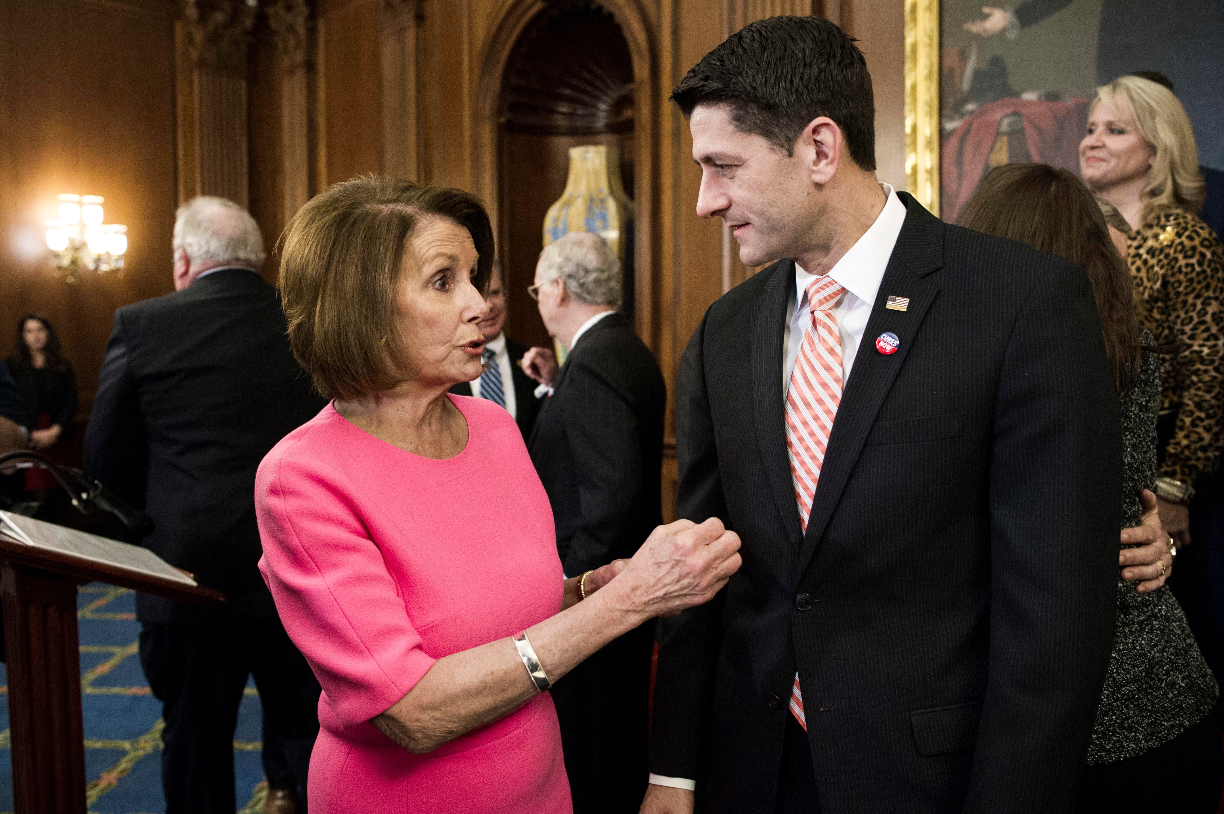 Paul Ryan and Nancy Pelosi agree: No agreeing on health care - CBS News