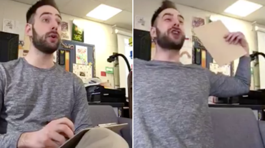 Teacher gives 4th-graders fake "spelling test" as April Fools' prank ...
