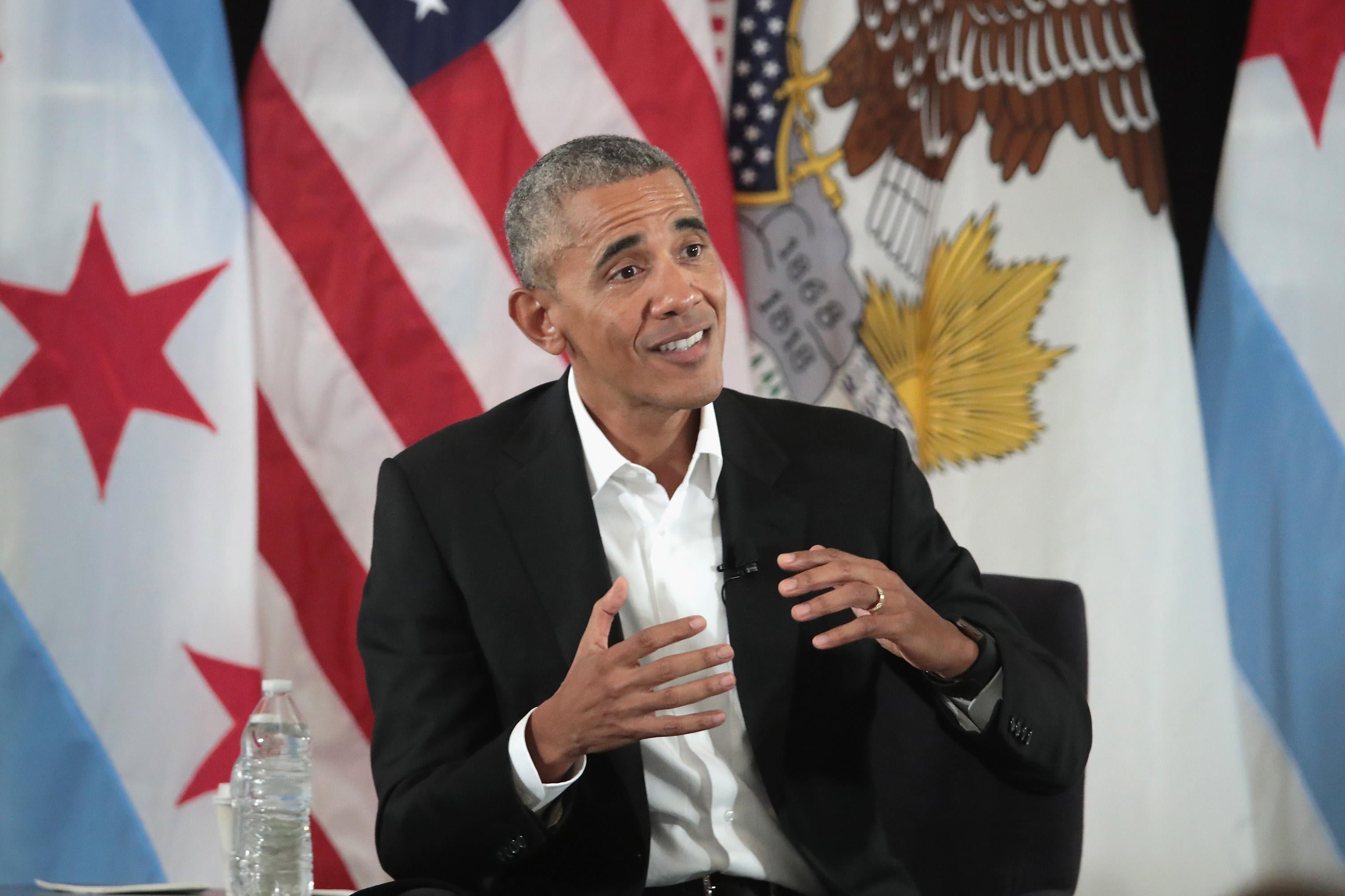 Obama throws support behind Emmanuel Macron for French president - CBS News