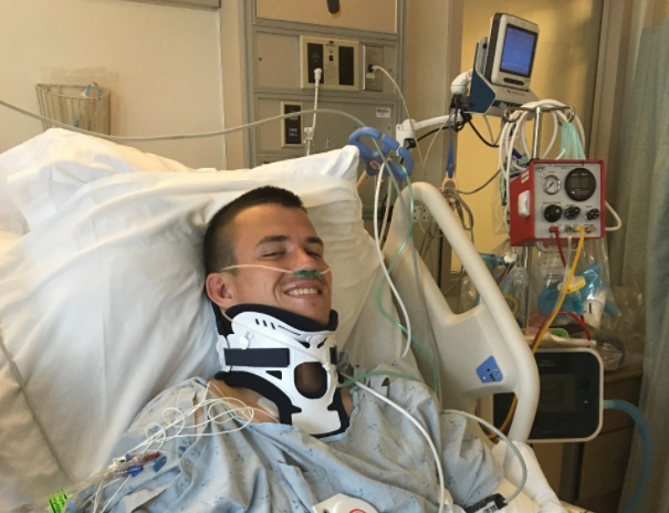 Spinal injury leaves Cal rugby player partially paralyzed - CBS News