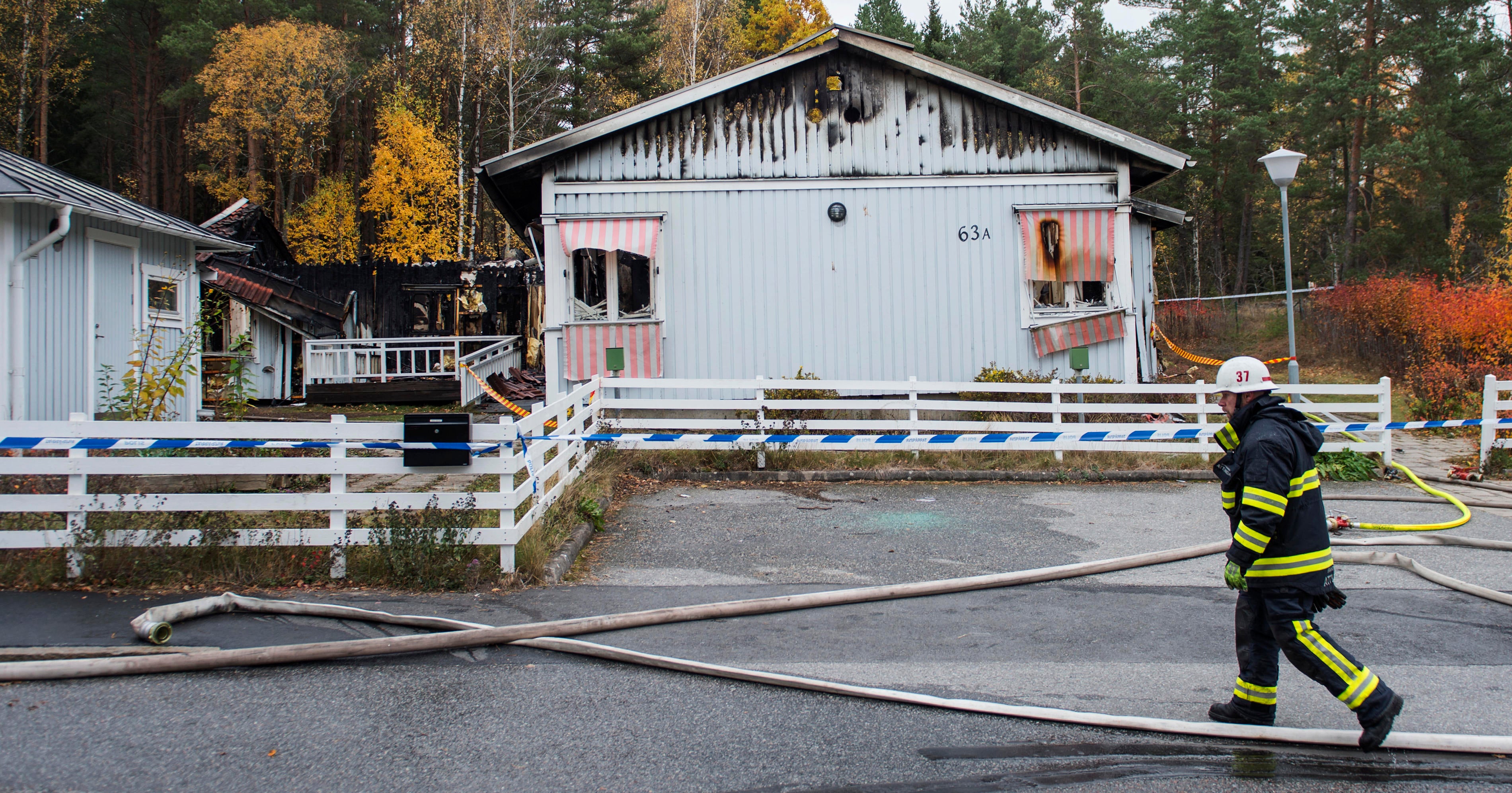 Sweden refugee center fires likely arson force evacuation of 300 asylum ...