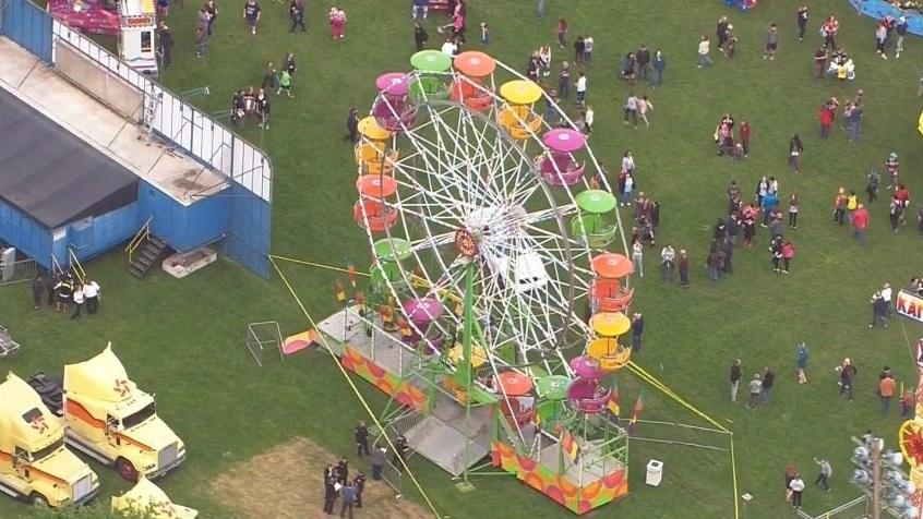 3 people, including child, injured after fall from Ferris wheel in ...