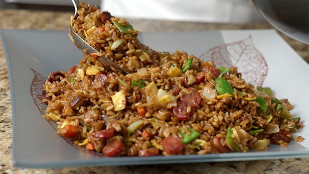 CIA Recipe: Fried Rice with Chinese Sausage - CBS News