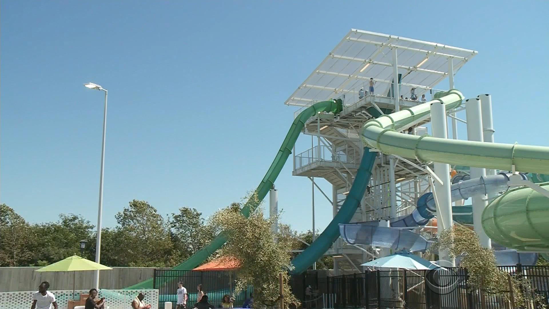 Investigation underway after 10-year-old boy flies off water slide ...