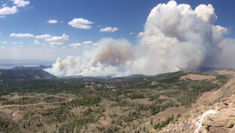 Brian Head wildfire in Utah doubles in size, prompting evacuations ...