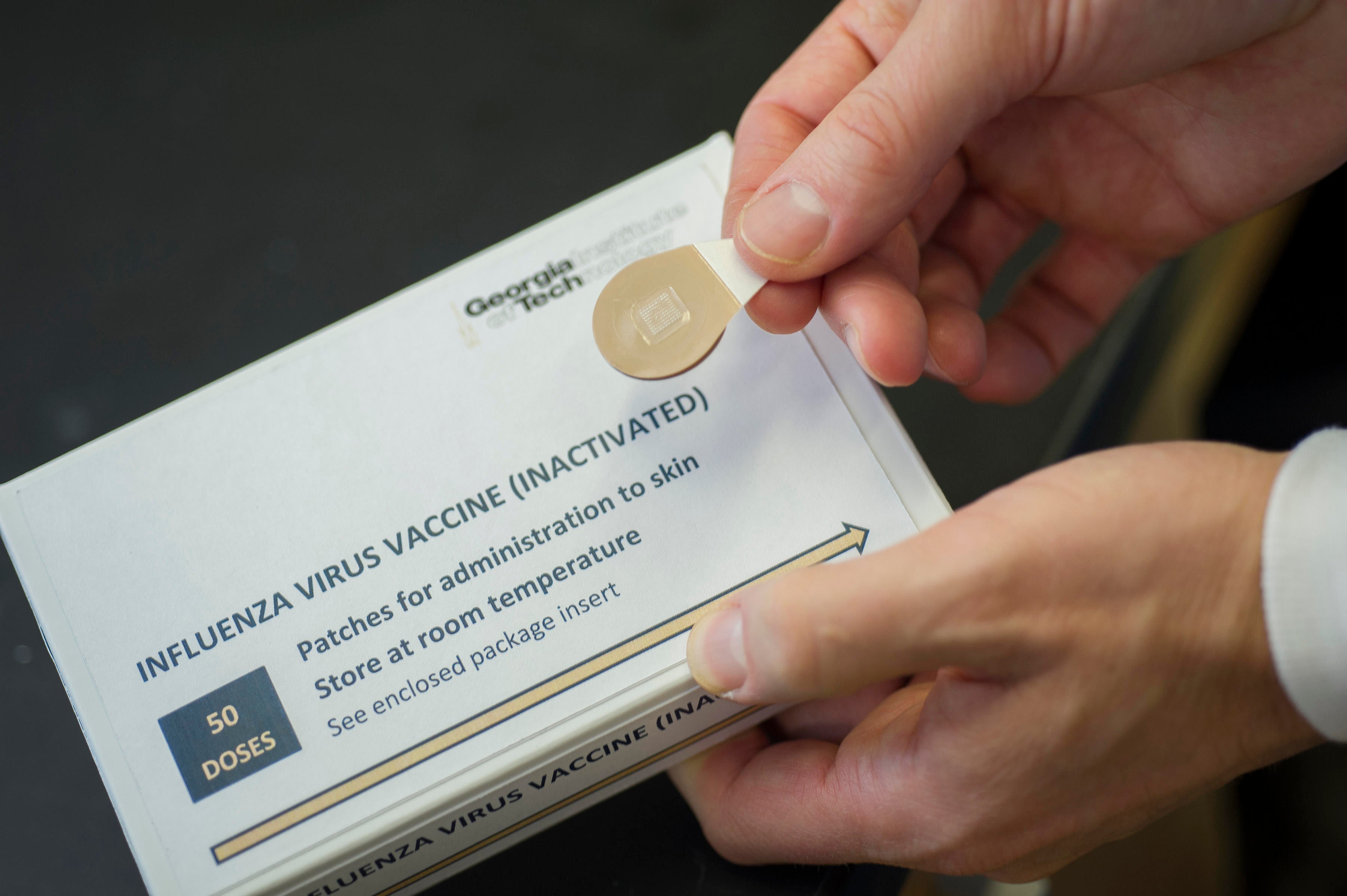 Flu vaccine patch seems as effective as flu shot - CBS News