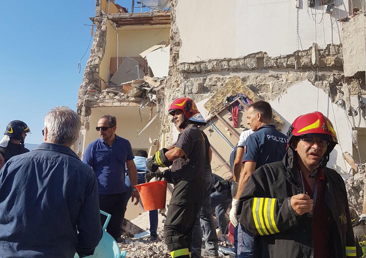 Building collapse in Torre Annunziata near Naples Italy leaves people ...