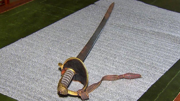Civil War Col. Robert Gould Shaw's long-lost sword found in attic - CBS ...
