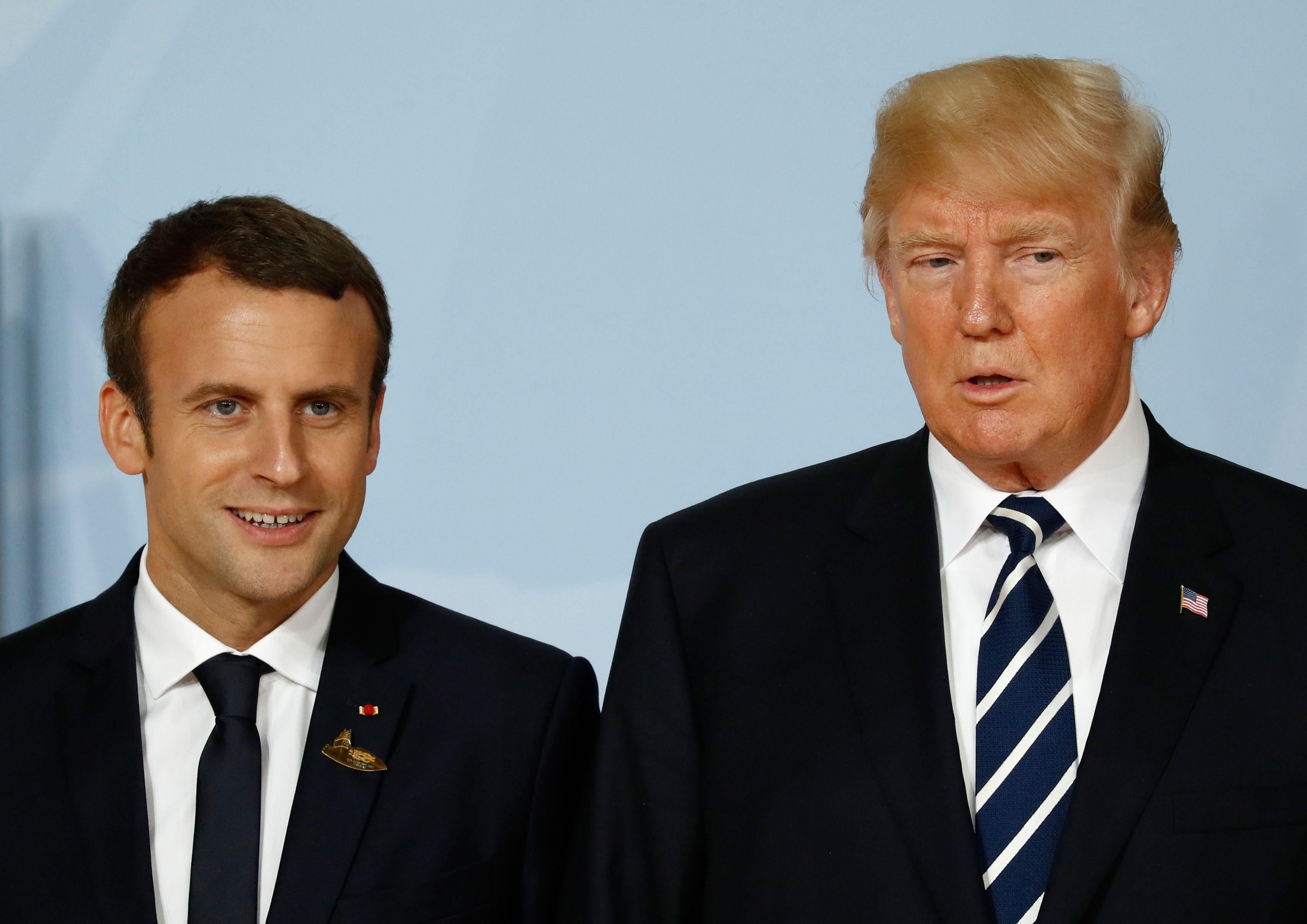 Watch Live: Trump, Macron hold joint press conference in Paris, France ...