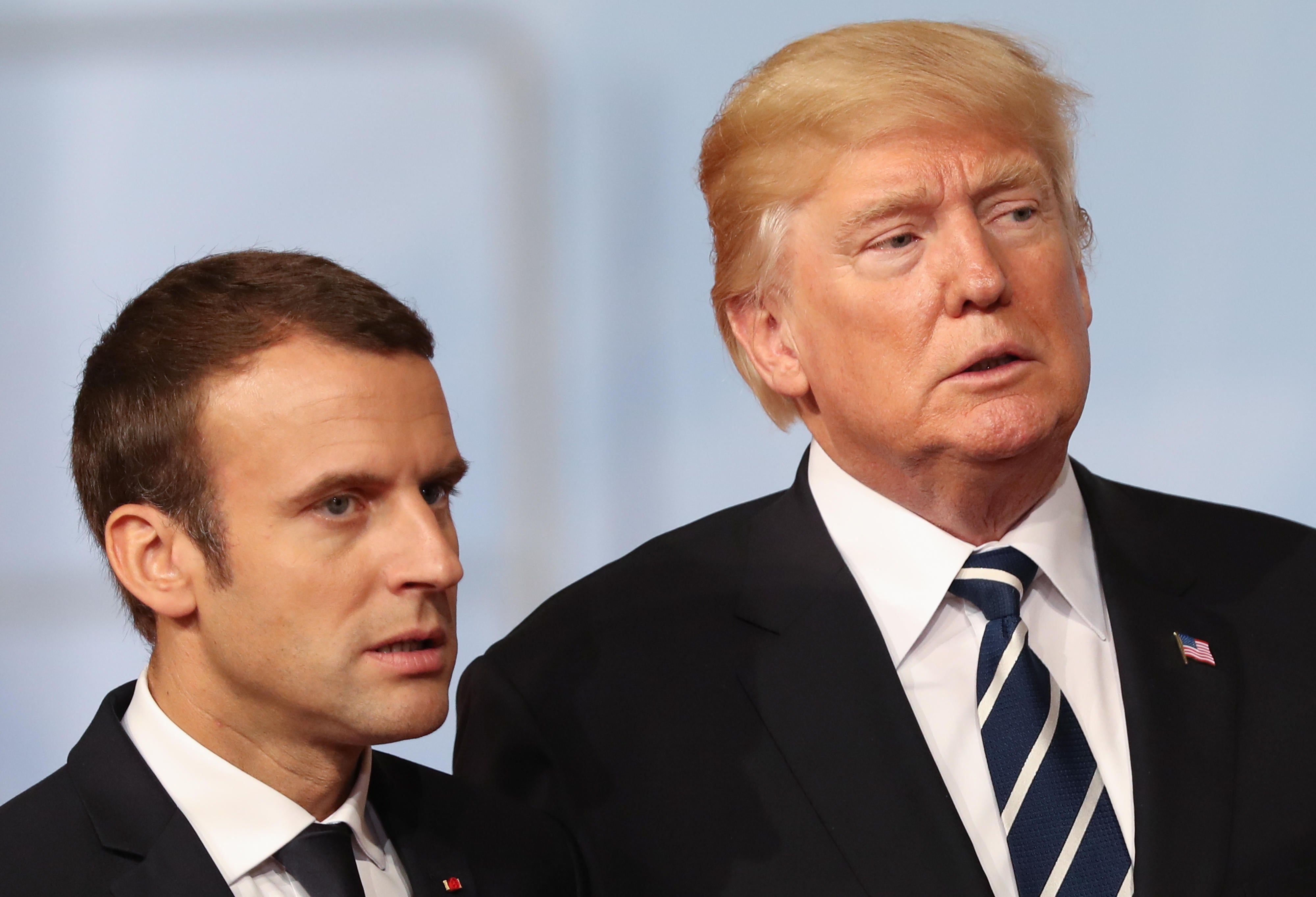 In France, Trump aims for consensus with Macron despite differences ...