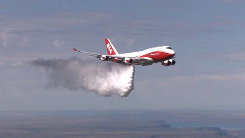 World's largest firefighting aircraft grounded by U.S. gov't - CBS News