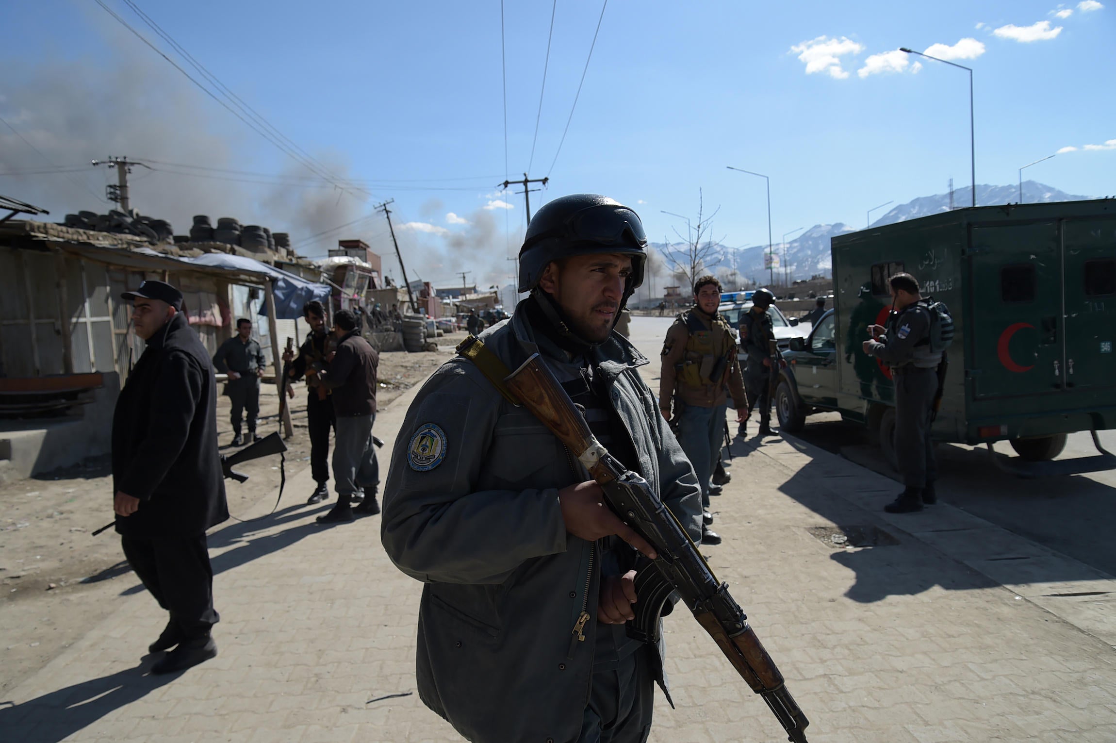 Taliban fighters seize 2 districts, kill police officers - CBS News