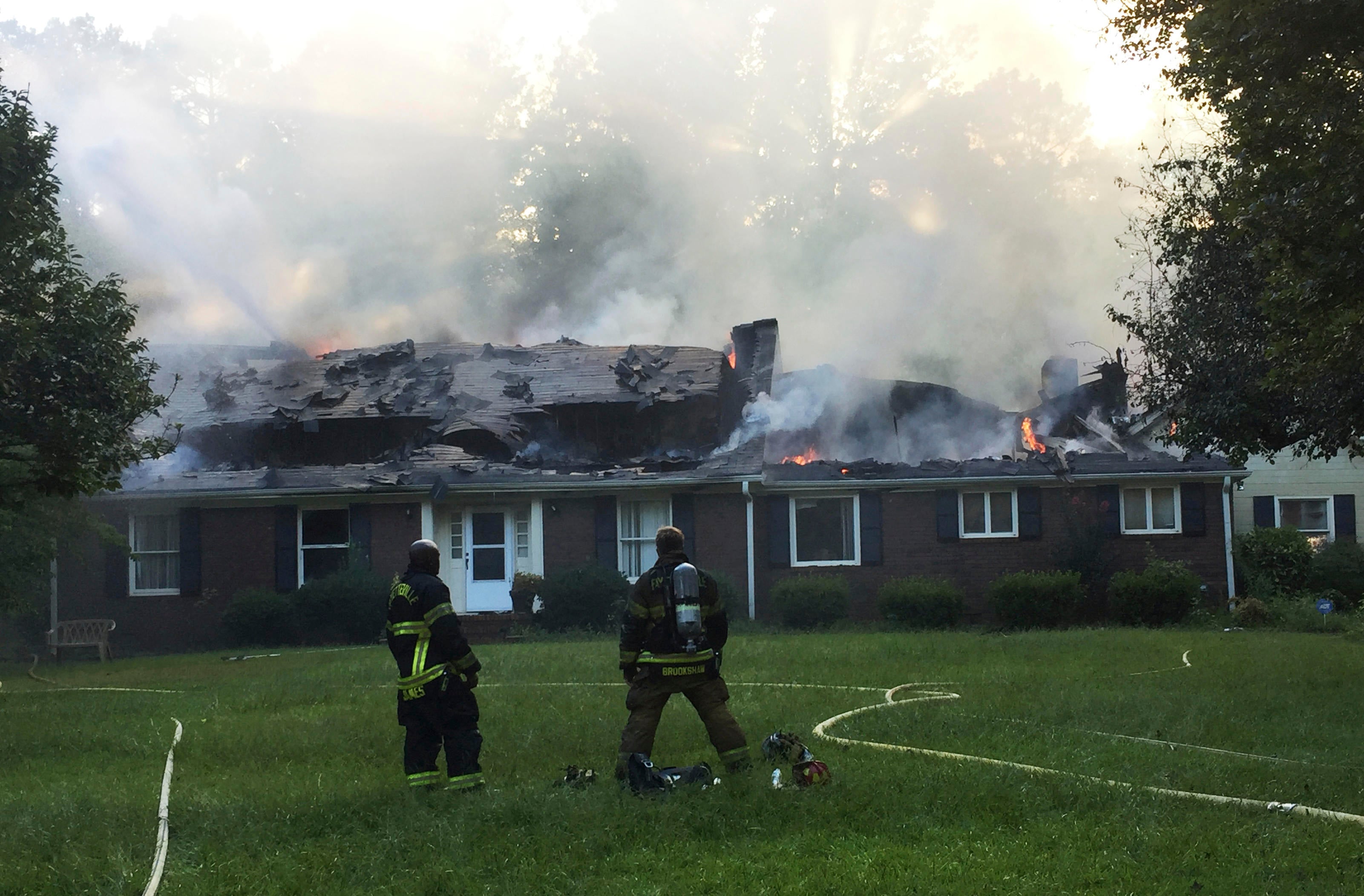 Man sets home ablaze trying to burn bees nest - CBS News