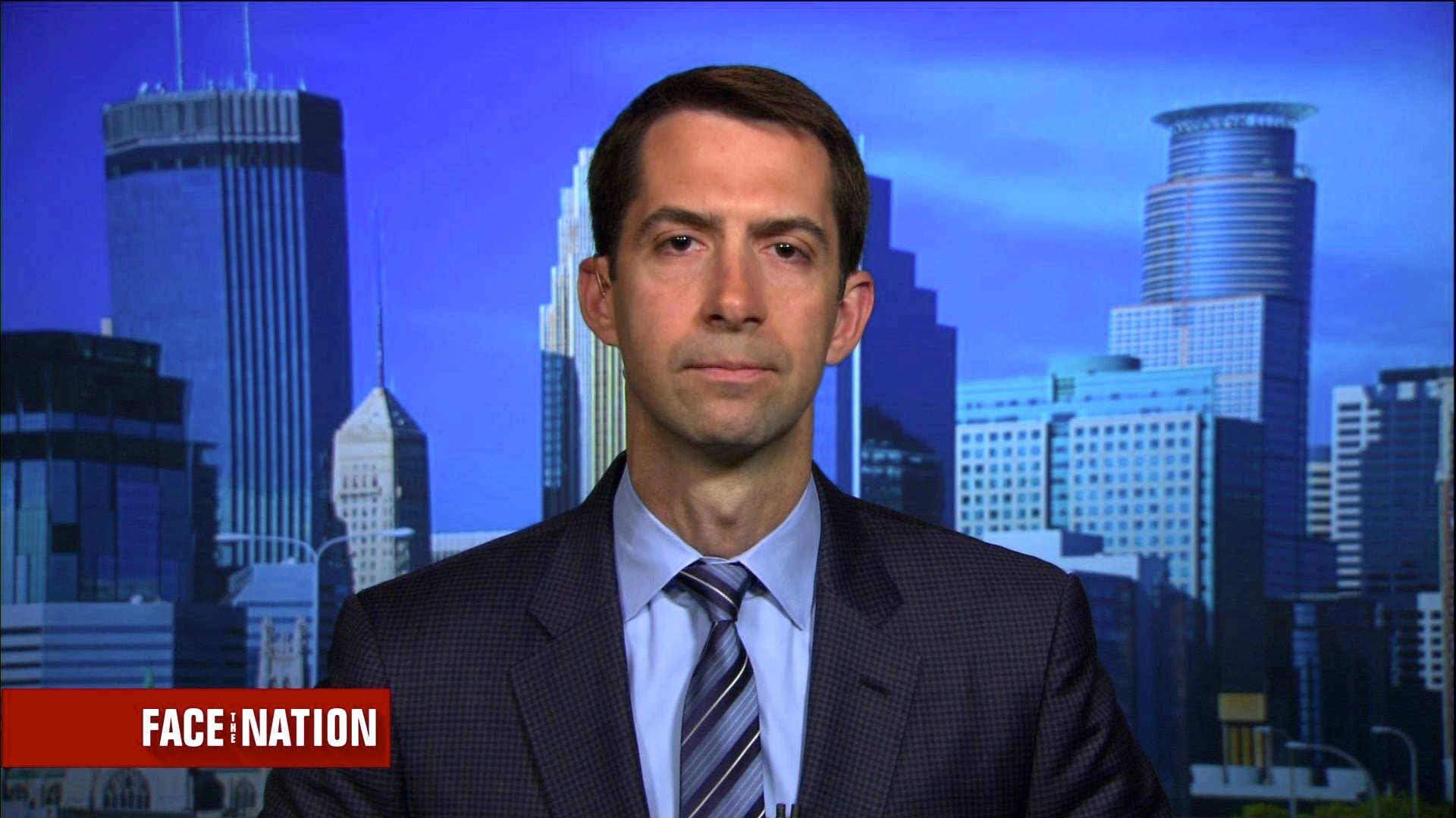 Transcript: Sen. Tom Cotton on "Face the Nation," August 6, 2017 - CBS News