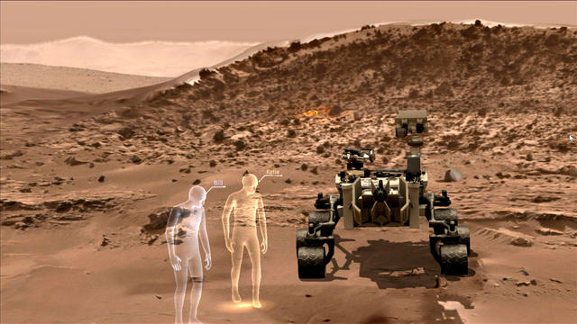 What's it like to be on Mars? Take a virtual-reality tour - CBS News