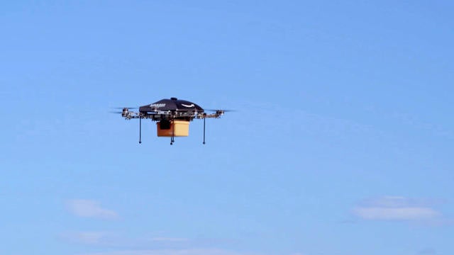 Amazon Drones: Amazon Unveils Futuristic Delivery Plan - CBS News - CBS ...